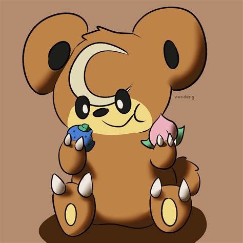 Teddiursa By Vecderg On Deviantart