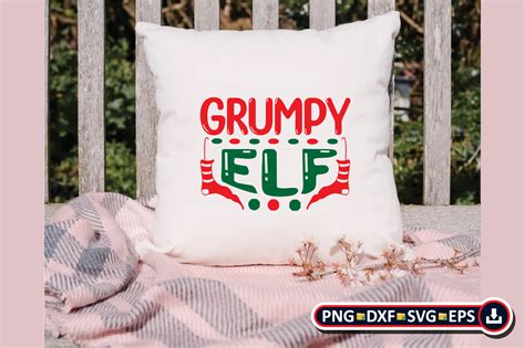 Grumpy Elf Graphic By Craftssvg · Creative Fabrica