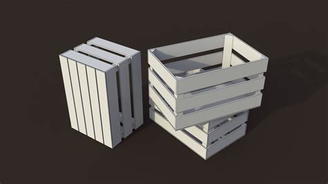 나무 상자 3d 모델 19 Max Free3d