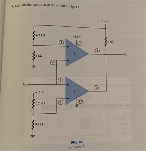 Solved Describe The Operation Of The Circuit In Fig Chegg