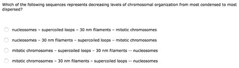 solved which of the following sequences represents