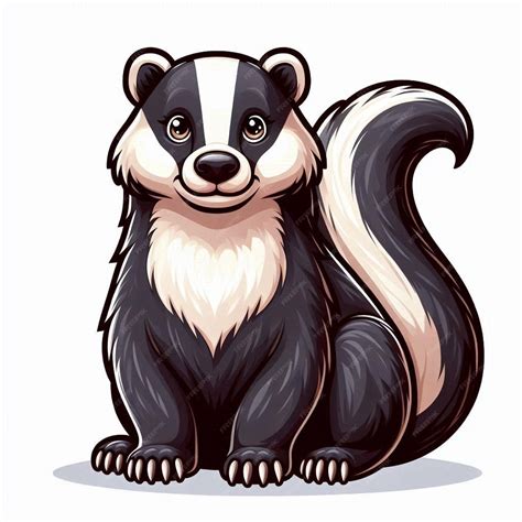 Badger Vector Cartoon Illustration Premium Ai Generated Vector Badger Vector Cartoon Illustration Premium Ai Generated Vector