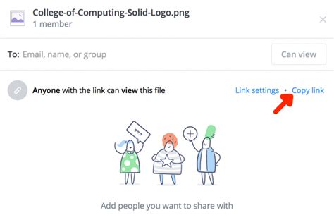 share files with dropbox technology services organization