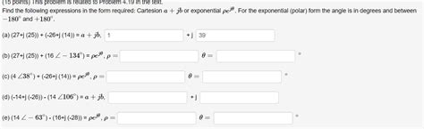 solved 15 ﻿points ﻿this problem is related to problem 4 19