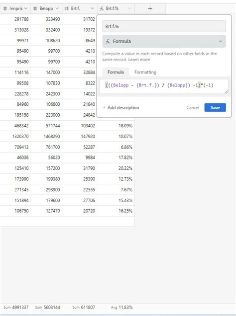 Trouble With The Summary Bar Airtable Community