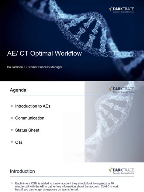 Aeandct Optimal Workflow Pdf Business