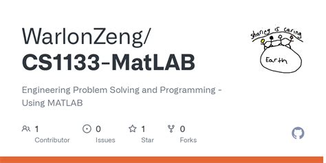 Github Warlonzengcs1133 Matlab Engineering Problem Solving And