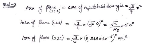 Solved 3 Calculate The Planar Atomic Density In Atoms Per Square