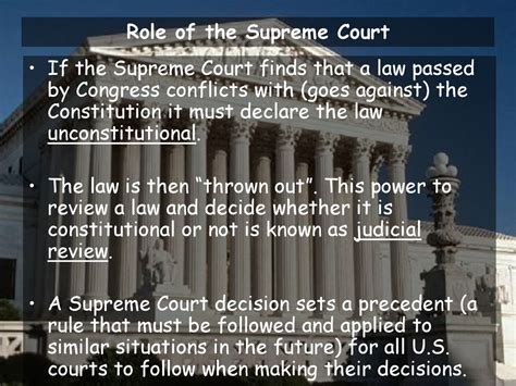 Judicial Branch Supreme Court Ppt Download