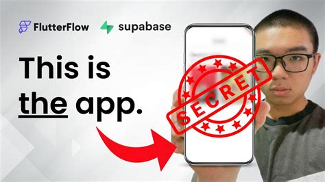 Master Flutterflow And Supabase Databases With This Secret App Youtube