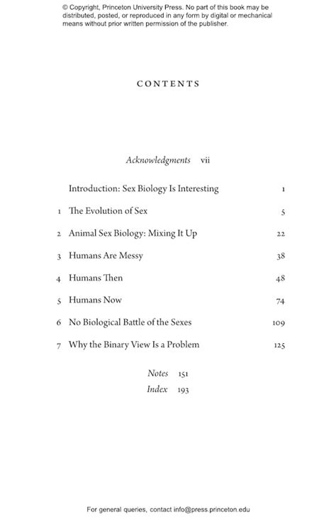 Sex Is A Spectrum Princeton University Press