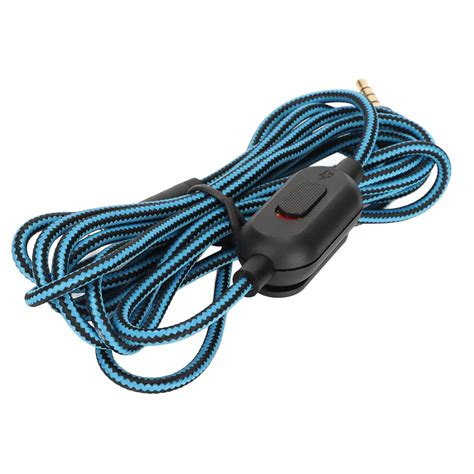 Qiilu Headset Cable Replacement Copper Gaming Woven