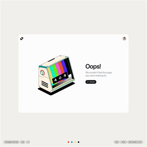 Oops By Tran Mau Tri Tam For Ui8 On Dribbble