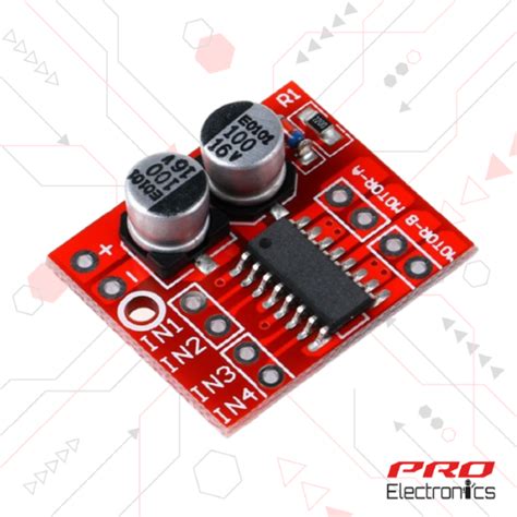 Mini Driver L298n Puente H Pro Electronics