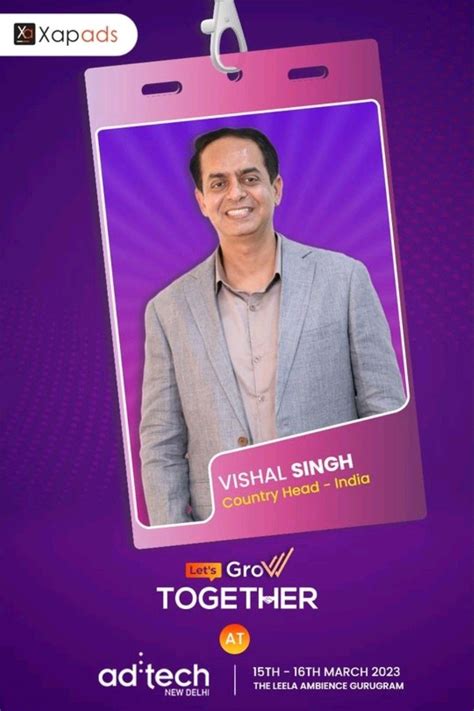 Vishal Singh On Linkedin Xapads Letsgrowtogether Adtech2023 Adtechin