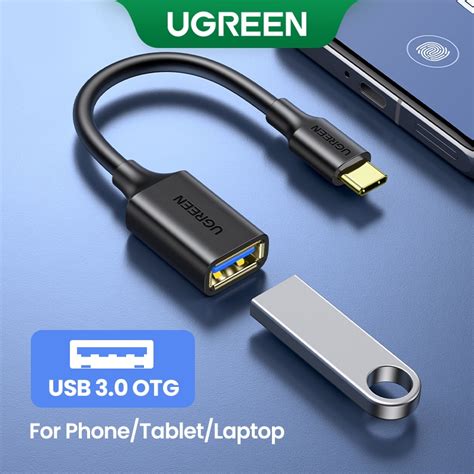 Ugreen Orico Topk Usb C To Usb Adapter Cable Type C Male To Usb Female Otg Black