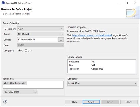 Depending On The Device Project Templates Such As Blinky Are Available To Create A Project