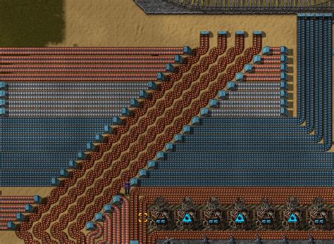 Maximum Belt Crossing Efficiency Rfactorio