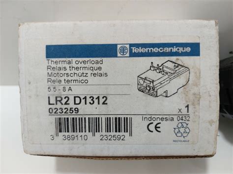 Telemecaniquelr2d13lr2d1312lr2d1312overloadrelay30days For Sale