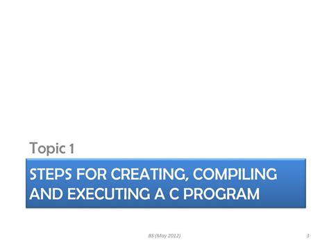 Ppt Chapter 3 Introduction To C Programming Powerpoint Presentation