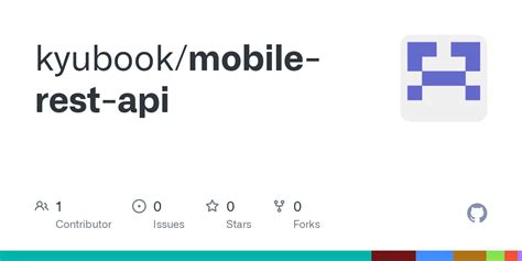 Github Kyubook Mobile Rest Api