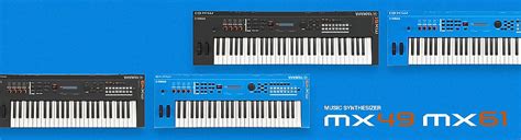 MATRIXSYNTH Yamaha Introduces And FM Synth For IOS And New Music Synthesizer MX BK BU Series