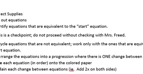 Restructuring Algebra Rearranging Equations