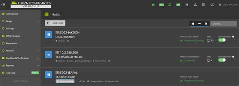How To Add A Restore Specific Host No License Required Hornetsecurity Knowledgebase