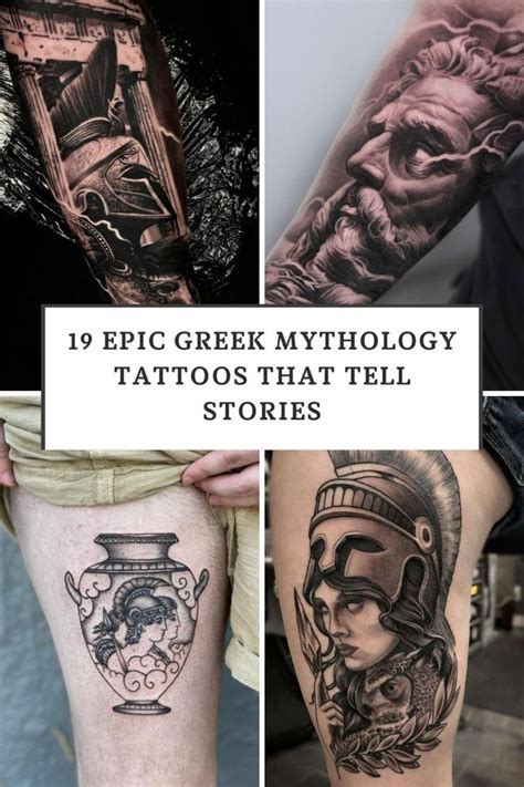 Greek Mythology Tattoos For Females