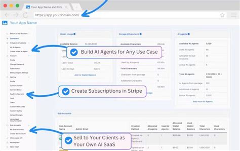 stammer ai fully customizable dashboard to build and resell ai agents