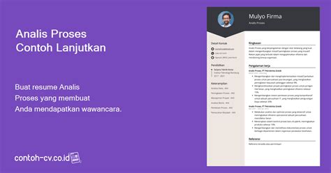 Contoh Resume Analis Proses Template And 20 Tips