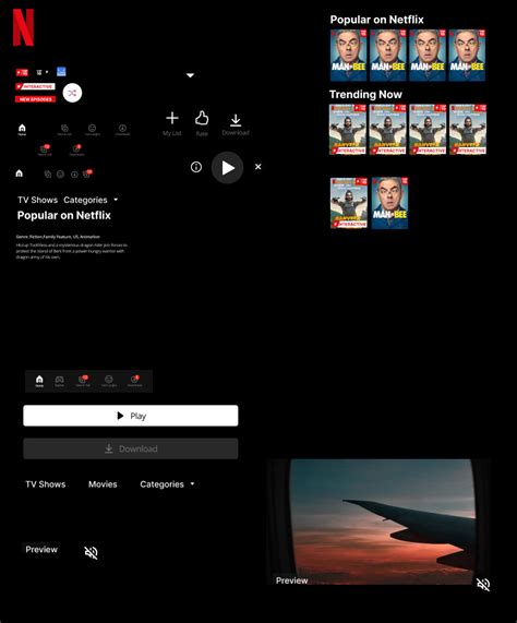 NETFLIX UI On Behance