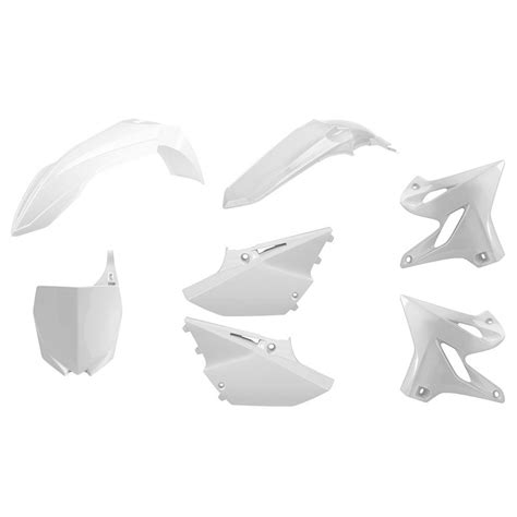 Polisport Plastics Mx Kit Yamaha Yz125250 15 20 White Mcas
