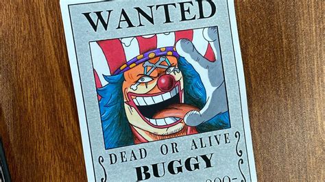 How To Draw Buggy From One Piece Full Video Step By Step Youtube
