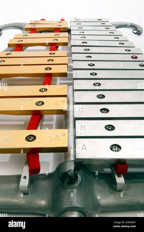 Bell Lyre Bell Lyra Marching Glockenspiel With Two Distinct Metal Colours For The Naturals And