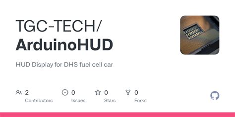 Github Tgc Tech Arduinohud Hud Display For Dhs Fuel Cell Car