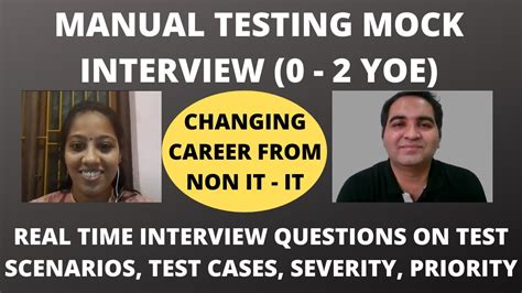 software testing interview test case interview questions youtube