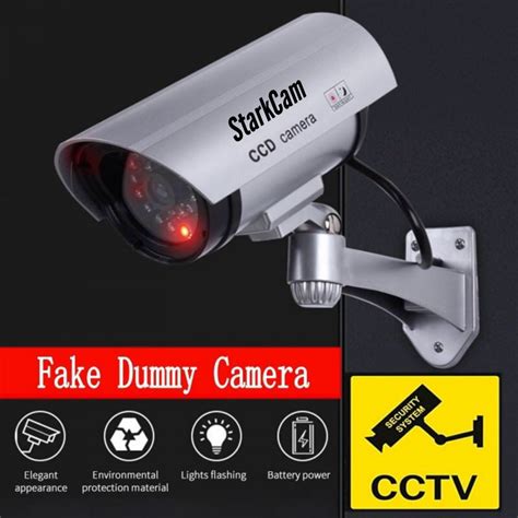 Бутафорна фалшива камера за видеонаблюдение Starkshop