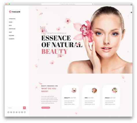 Cosmetic Website Templates