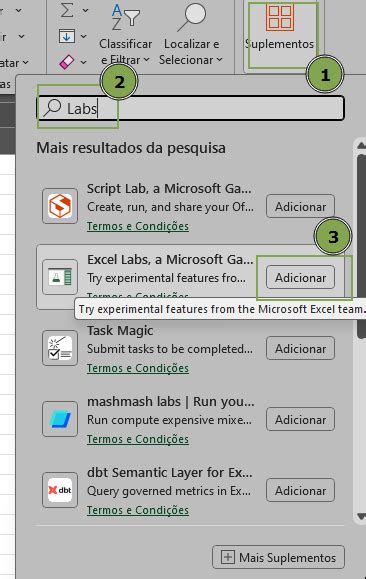 Não Encontro Obter Suplementos Chatgpt Com Excel Automação Com