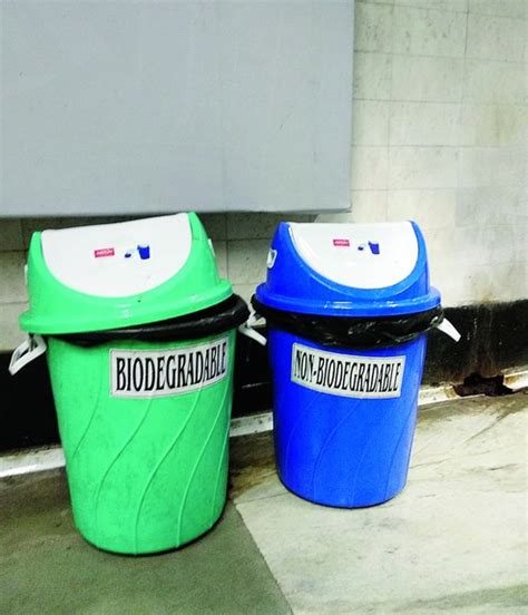 Colour Coded Bins At Stations Go To Waste India
