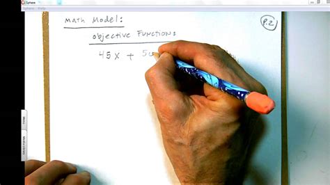 Basic Excel Business Analytics 57 Intro To Linear Programming Using
