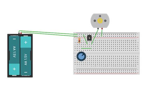 Circuit Design Circuit Un Transitor Tinkercad