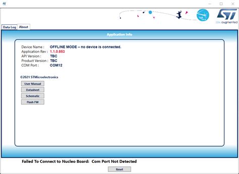 Solved Vd6283 Gui Communication Errors Stmicroelectronics Community
