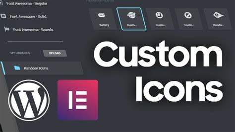 How To Make Custom Icons For Wordpress And Elementor Pro Cktechcheck