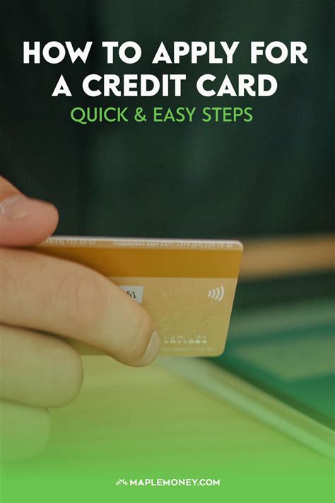 How To Apply For A Credit Card Quick And Easy Steps