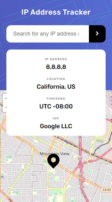 Github Dogankocadayilarip Address Tracker Ip Address Tracker App