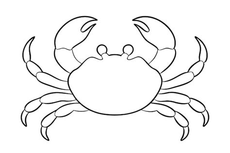 Crab Outline Png Images Free Download On Freepik