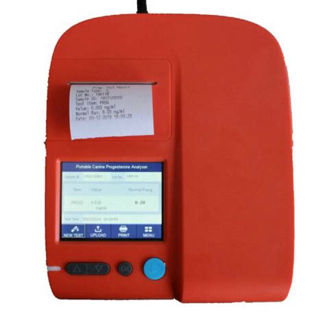 Canine Progesterone Tester Machine Niche Healthcare