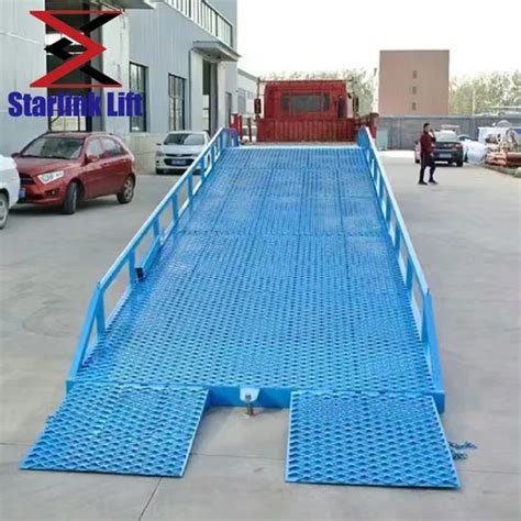 Traction Loading And Unloading Bridge Pallet Pneumatic Tire Mobile Yard